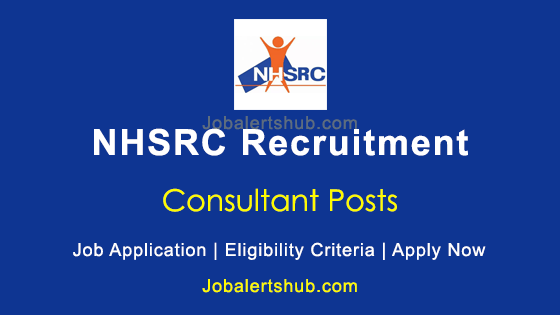NHSRC Consultant 2020 Job Notification