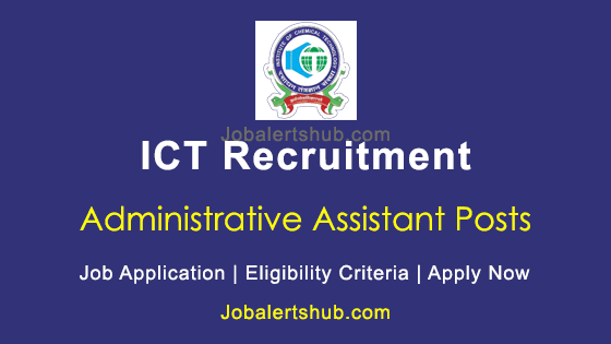 ICT Administrative Assistant 2020 Job Notification