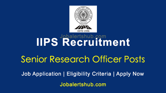 IIPS Senior Project Officer 2022 Job Notification
