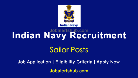 Indian Navy Sailor 2021 Job Notification