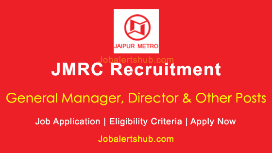 JMRC General Manager, Director & Other 2021 Job Notification
