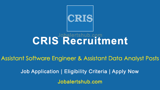 CRIS Assistant Software Engineer & Assistant Data Analyst 2022 Job ...