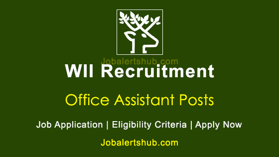 WII Office Assistant 2026 Job Notification