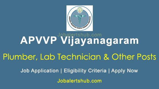 Latest APVVP Recruitment 2026 - Latest Job Vacancies