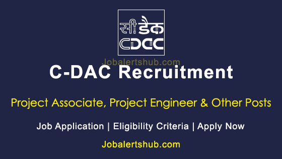 CDAC Delhi Project Engineer & Project Manager 2026 Job Notification