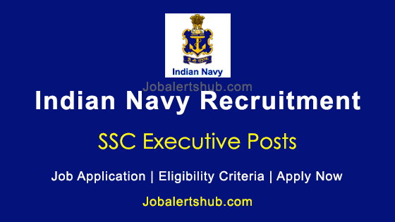 Indian Navy SSC Executive 2026 Job Notification