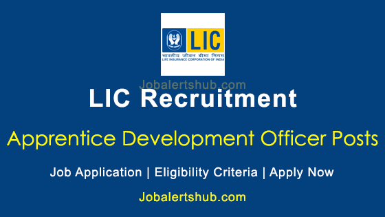LIC Apprentice Development Officer 2023 Job Notification