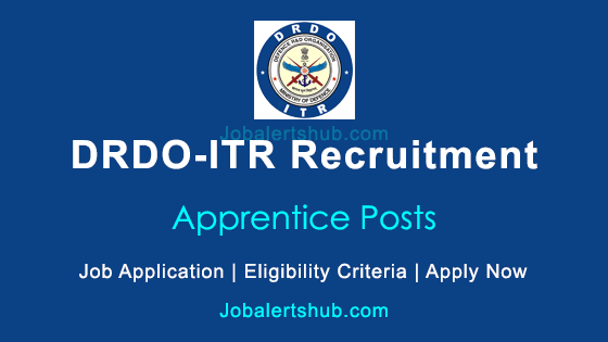ITR Apprentice 2024 Job Notification