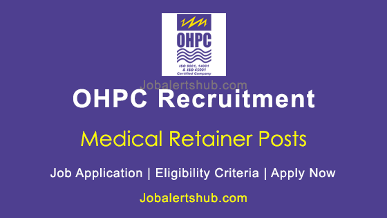 Latest OHPC Recruitment 2025 - 166 Latest Job Vacancies