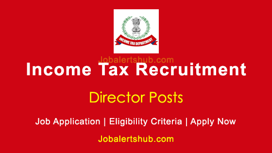 Income Tax Director 2023 Job Notification