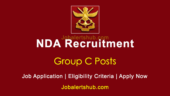 NDA Group C 2024 Job Notification