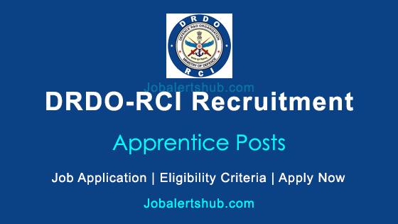 DRDO-RCI Apprentice Posts 2024 Job Notification