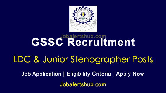 GSSC Lower Division Clerk & Junior Stenographer 2024 Job Notification