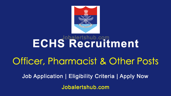 ECHS Ahmedabad Officer, Pharmacist and Others 2025 Job Notification