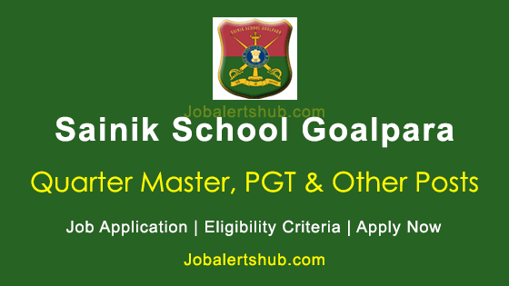 Sainik School Goalpara Logo