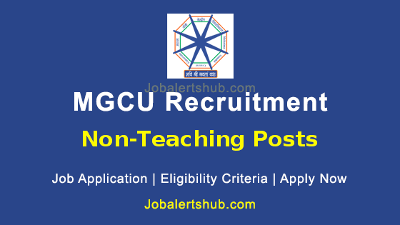 MGCU Non-Teaching Positions 2025 Notification