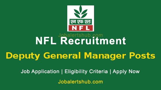 NFL Deputy General Manager (Marketing) 2025 Job Notification