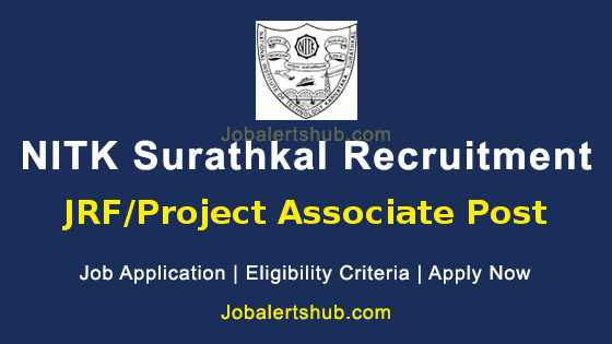 NITK JRF/Project Associate-I 2025 Job Notification