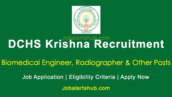 DCHS Krishna Recruitment 2026 - 33 Latest DCHS Krishna Job Vacancies