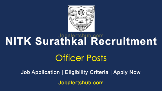NITK Officer 2025 Job Notification