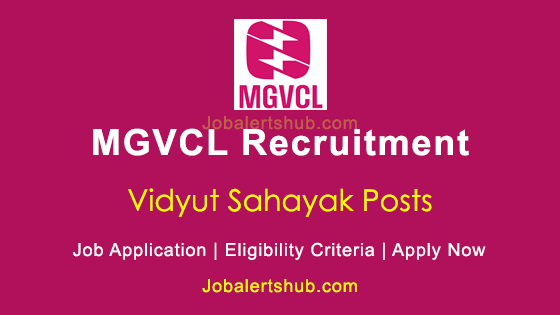 MGVCL Vidyut Sahayak 2025 Job Notification