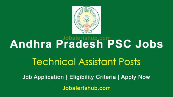 APPSC Technical Assistant 2025 Job Notification