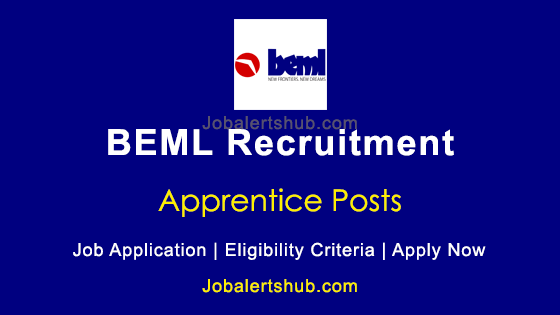 BEML Apprentice 2025 Job Notification