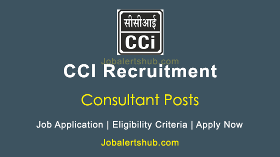 CCI Consultant 2025 Job Notification