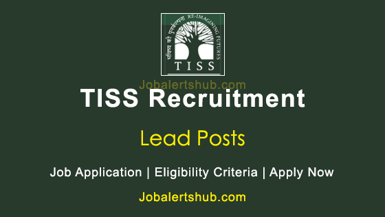 TISS Lead 2026 Job Notification