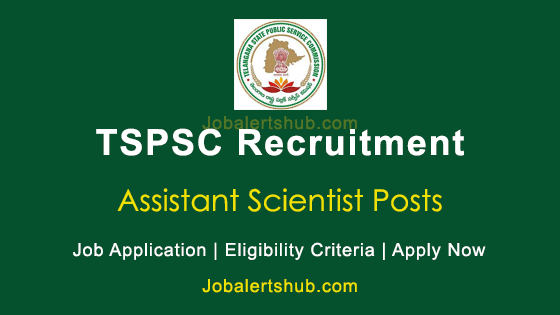 TSPSC Assistant Scientist 2026 Job Notification