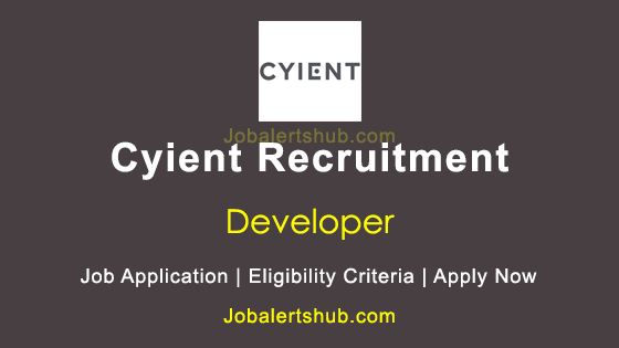 Cyient Developer Posts 2026 Job Notification | Apply Now